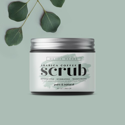 Designs | create a label for series of body scrubs | Product label contest