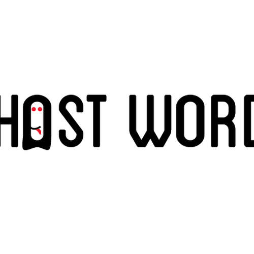 Logo for iPhone game app called Ghost Words | Logo design contest