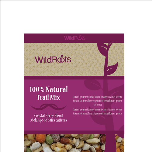 WildRoots Trail Mix Packaging Refresh | Other Graphic Design contest