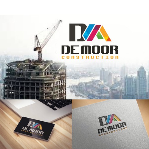 Designs | DM Construction | Logo & business card contest