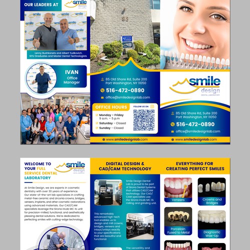 Designs | Dental Lab Brochure | Brochure contest