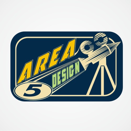 1950's Retro Logo Design for Video Production Company | Logo design contest