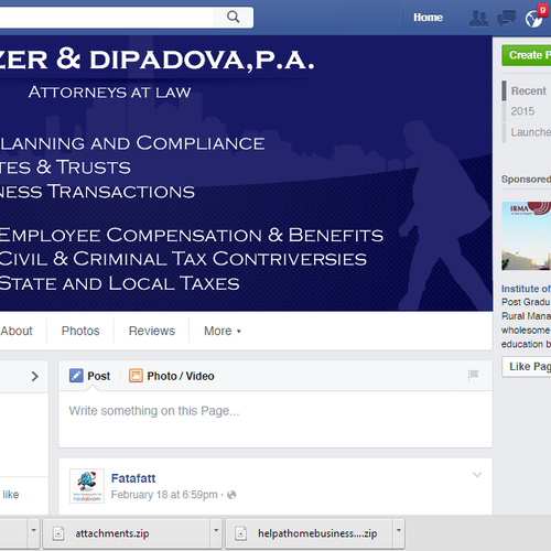 Create a Capturing Facebook Cover Image for Law Firm | Facebook cover ...