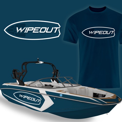 WIPEOUT help design a surfing boat name logo. | Logo design contest