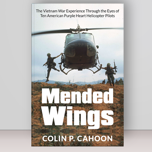 Designs | Mended Wings book cover | Book cover contest