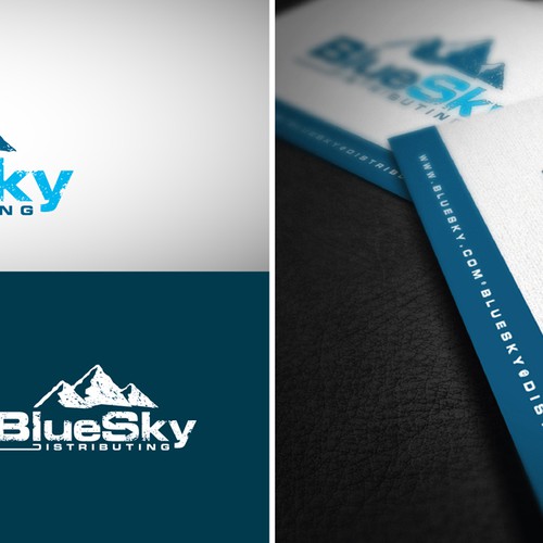logo for Blue Sky Distributing | Logo design contest