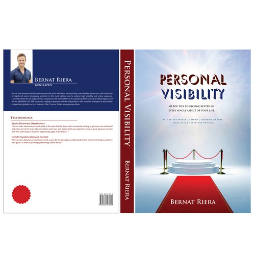 Self Development Book Cover: Personal Visibility | Book cover contest