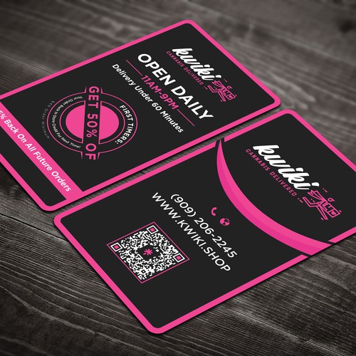 Designs | Design A Luxury Business Card for A Cannabis Delivery ...