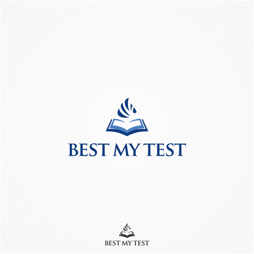 Create a professionally creative, educational logo for BestMyTest (We ...