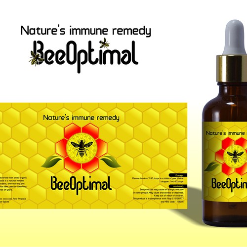 tincture label | Product label contest