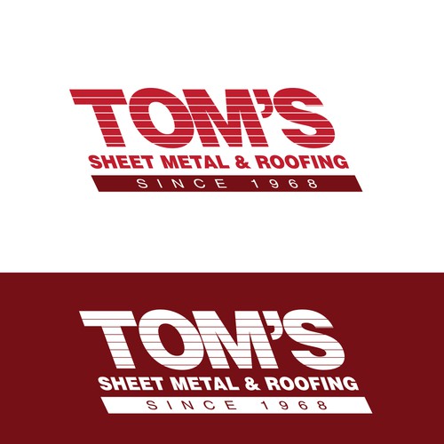 Tom's Sheet Metal & Roofing needs modern, emblem style logo | Logo ...