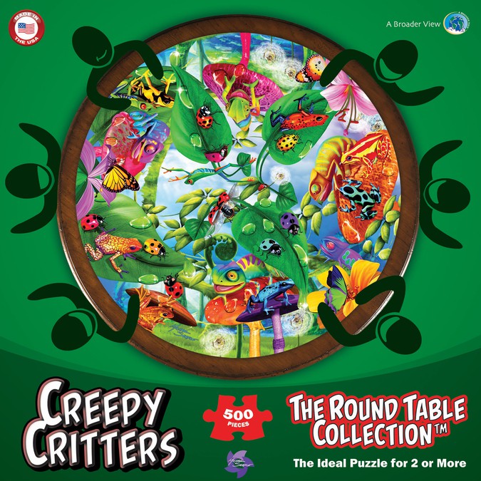 Round Table Puzzle - New Product Packaging! | Product packaging contest