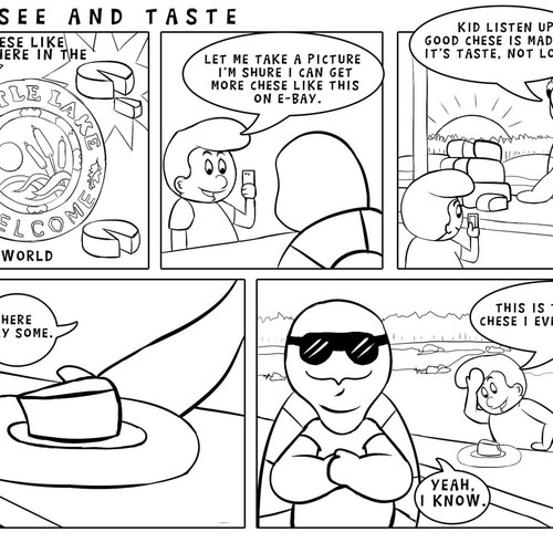 Turtle needs his own Comic Strip!!! | Illustration or graphics contest