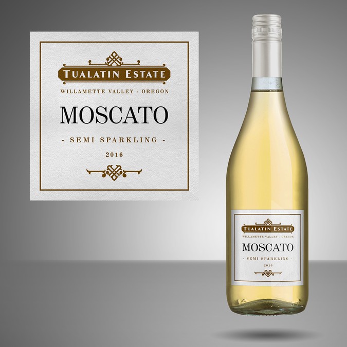 Moscato Wine Label | Product packaging contest