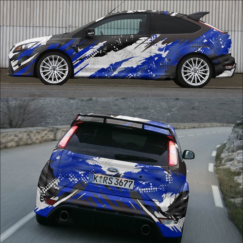 Designs | Ford Focus RS CNG Technic Wrap | Car, truck or van wrap contest