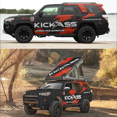 Designs | KickAss Vehicle Wrap | Car, truck or van wrap contest