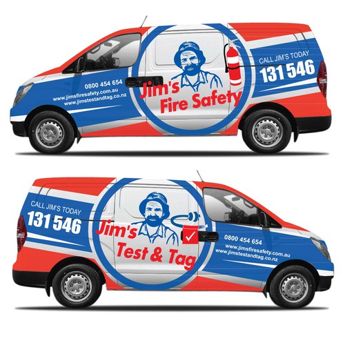 Vehicle design Jim's Test & Tag / Jim's Fire Safety | Car, truck or van ...