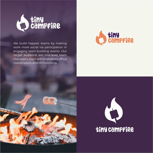 Designs | S'mores 🍫+ Campfire 🔥 = New LOGO | Logo & brand guide contest