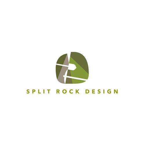 LOGO - Split Rock Design (Landscape design builder logo) | Logo design ...