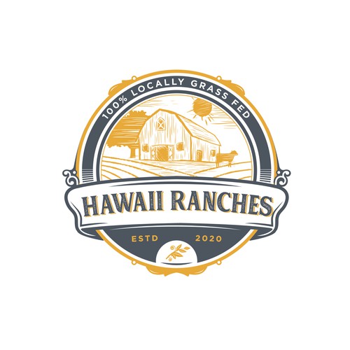 Designs | Hawaii Grass Fed Beef | Logo design contest