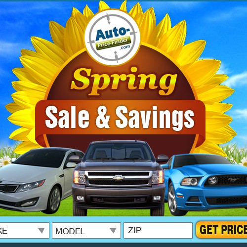 a Cool Automotive Company - Spring Banner needs a new banner ad ...