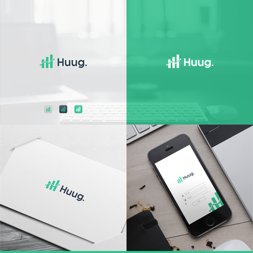 Who helps Huug conquer the market with a catchy logo? | Logo design contest