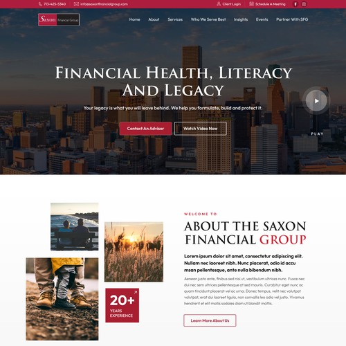 Designs | Craft A Client-First Financial Experience for a Financial ...