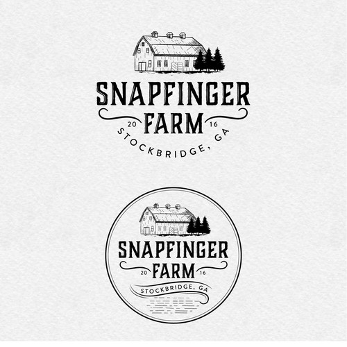 Designs | Chef and Farmer in need of a logo for Snapfinger Farm | Logo ...