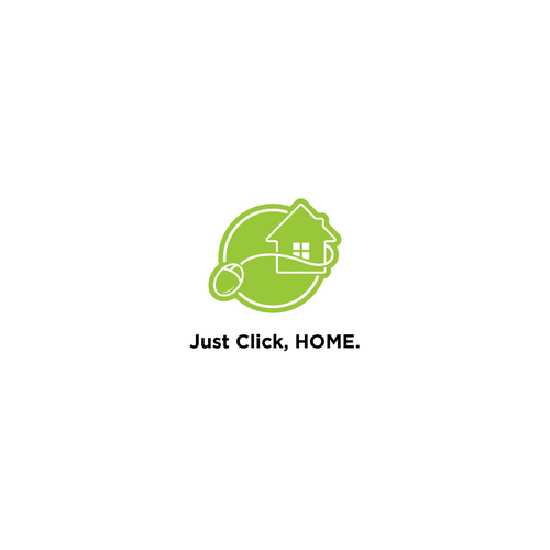Just Click, HOME | Logo design contest