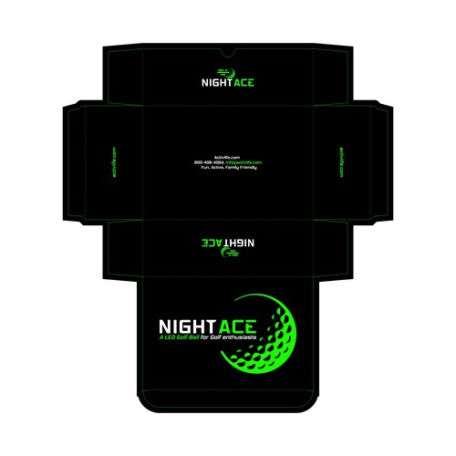 Designs | LED Golf ball box design | Product packaging contest