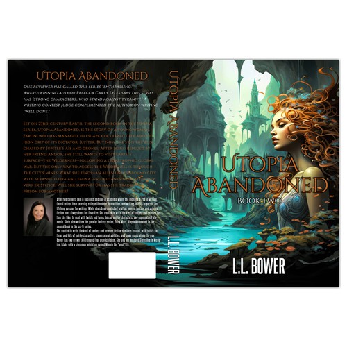 Designs | Utopia Abandoned Book Cover (Sci-fi) | Book cover contest Designs | Utopia Abandoned Book Cover (Sci-fi) | Book cover contest