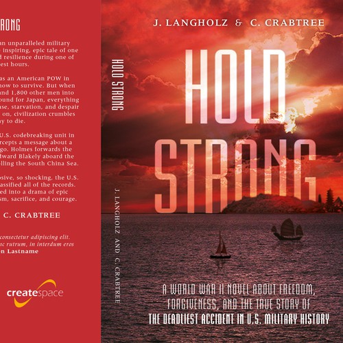 Design a cover for a WW2 historical fiction book, based on a dramatic ...