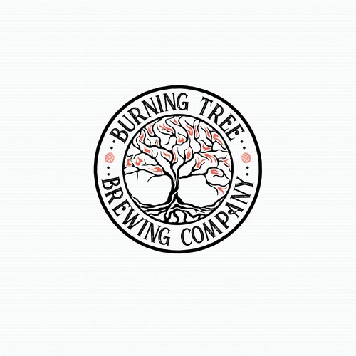 Design a visual identity for "Burning Tree Brewing Company." | Logo ...
