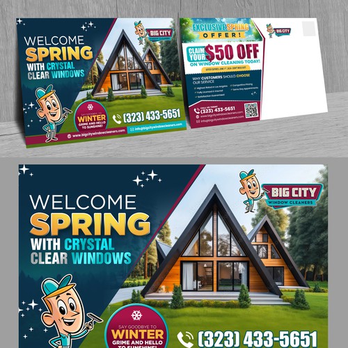 Designs | Double Sided 6x9 EDDM Postcard | Postcard, flyer or print contest