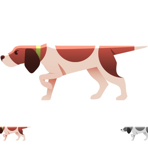 Stylized dog illustration | Illustration or graphics contest