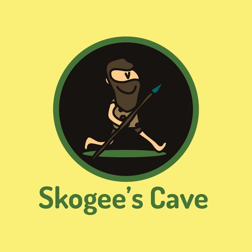 Create a fun caveman logo for a paleo restaurant | Logo design contest