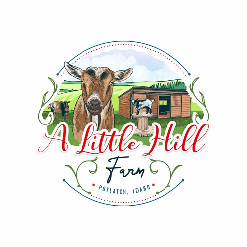 Designs | Design a warm, friendly logo for our little farm in Idaho ...