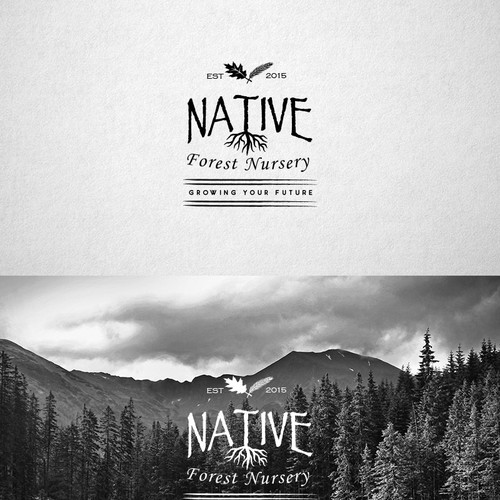Create a forestry logo for Native Forest Nursery | Logo design contest