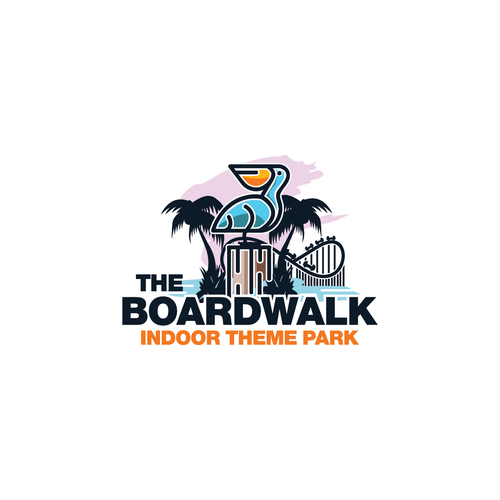 Designs | Beach logo for new business: THE BOARDWALK | Logo design contest