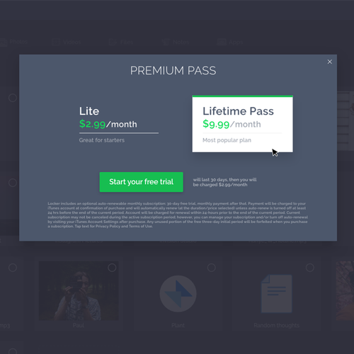 Design a beautiful "Dark-mode" UI for simple Mac app | App design contest