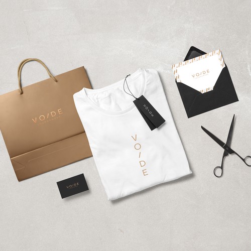 Help me design a Logo for clothing brand - "Voide Loungewear"