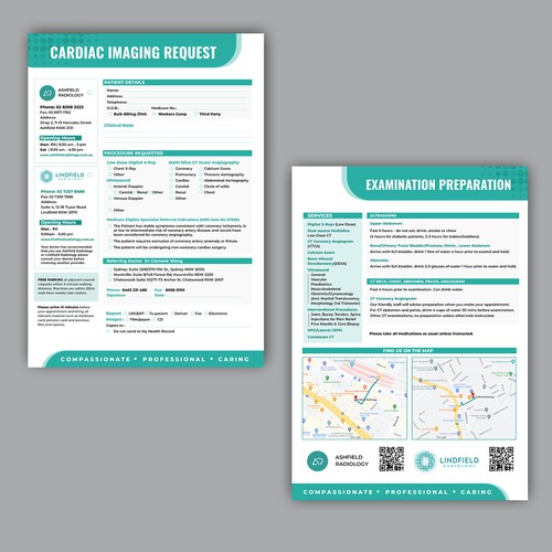 Designs | Redesign the layout of our referral pads for our Medical ...