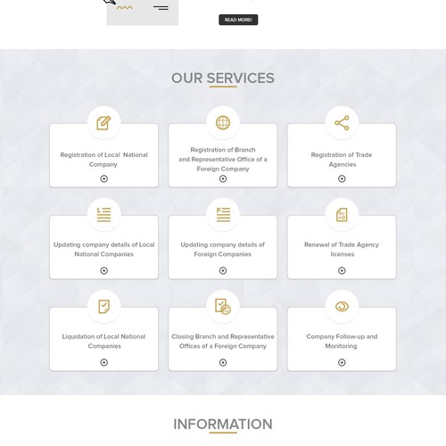 Design a Business Registration Website for Kurdistan Iraq | Web page ...