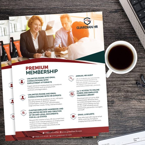 Designs | Design a professional, modern flyer for an HR and employment ...