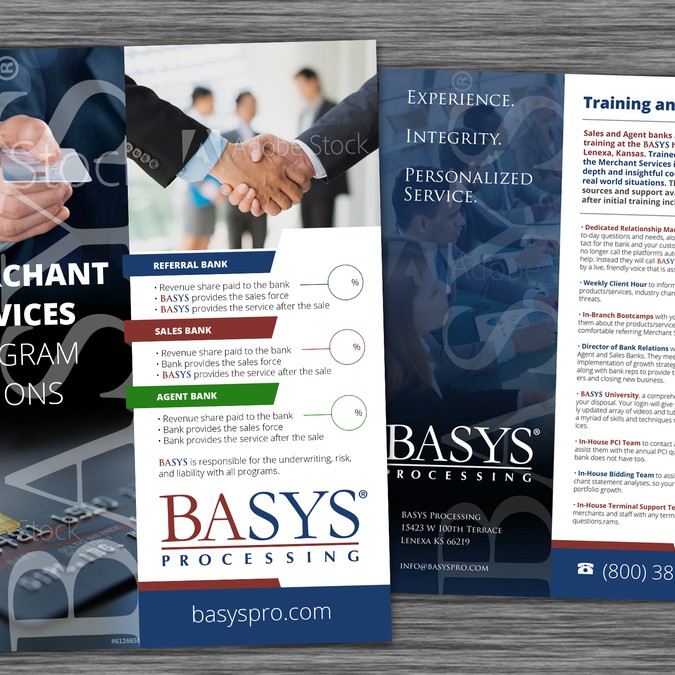 Sales & Marketing Flyer - Merchant Services Program Options | Postcard ...