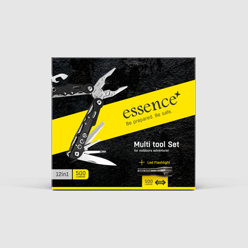 create a eye catching powerful product packaging design for a multi ...