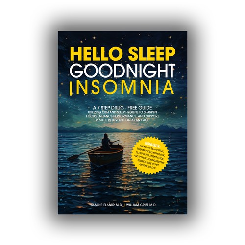 Designs | Sleep Book Cover Needed | Book cover contest