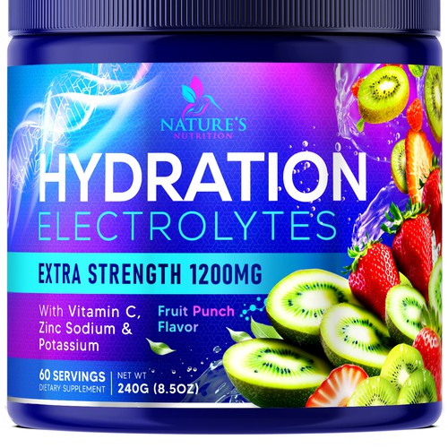Designs | Hydration Electrolytes Design Needed for Nature's Nutrition ...