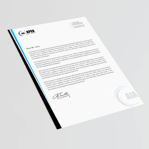 Designs | Letterhead | Stationery contest