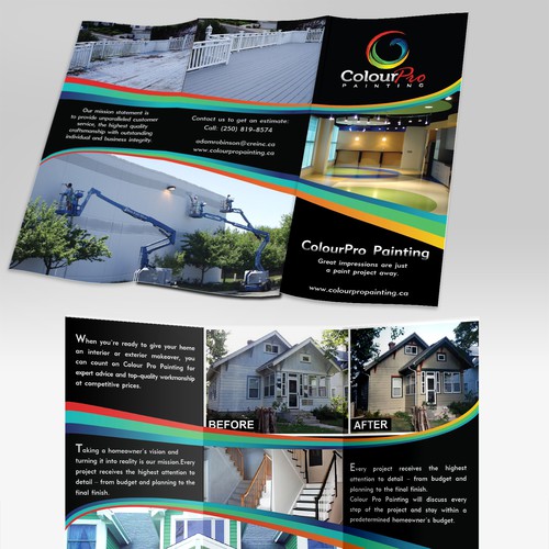 Designs | create an eye popping and informative brochure for ColourPro ...